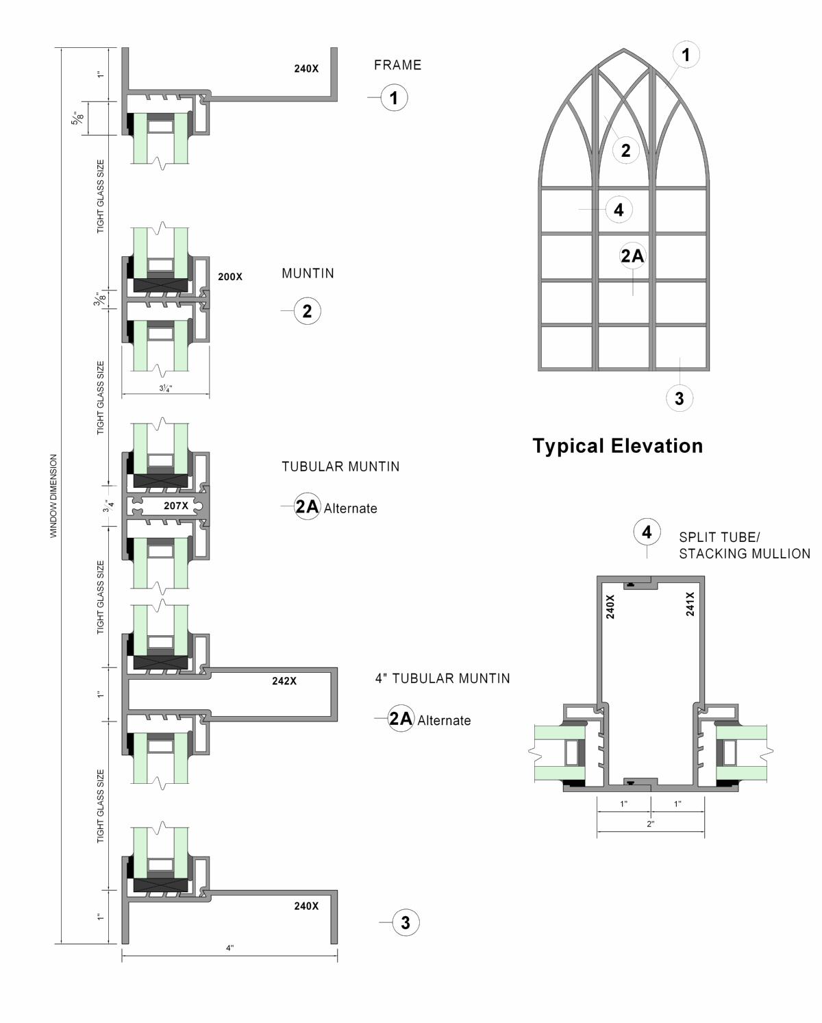 240x Series – Sussman Architectural Products LLC