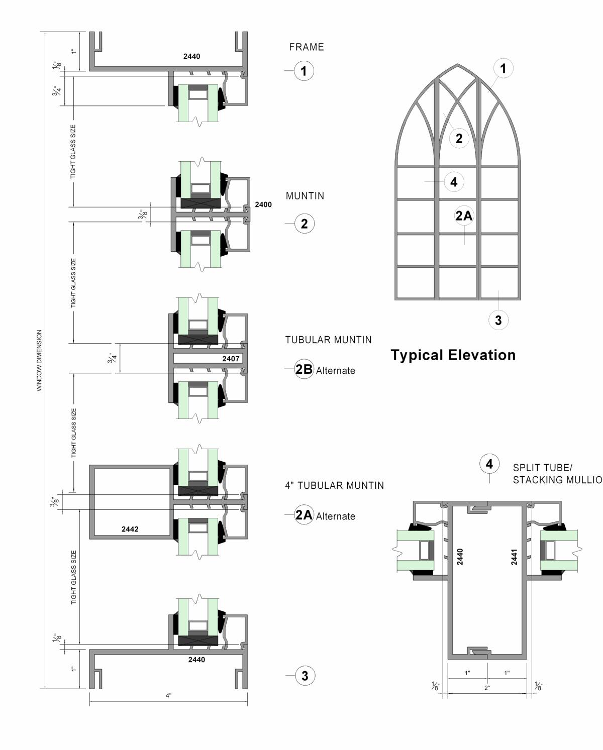 2440 Series – Sussman Architectural Products LLC